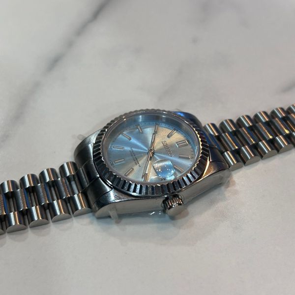 SEIKO MOD TIFFANY BLUE DATEJUST | WatchCharts Marketplace