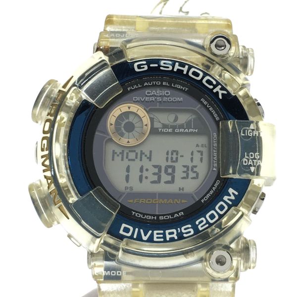 [Used] CASIO Solar Watch/G-SHOCK/Digital/BLK/CLR [Clothing accessories ...