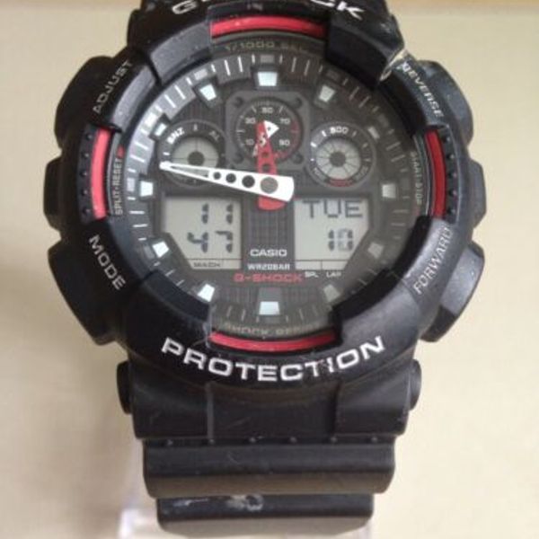 CASIO 5081 GA-100 G-Shock Resist Antimagnetic Watch | WatchCharts ...