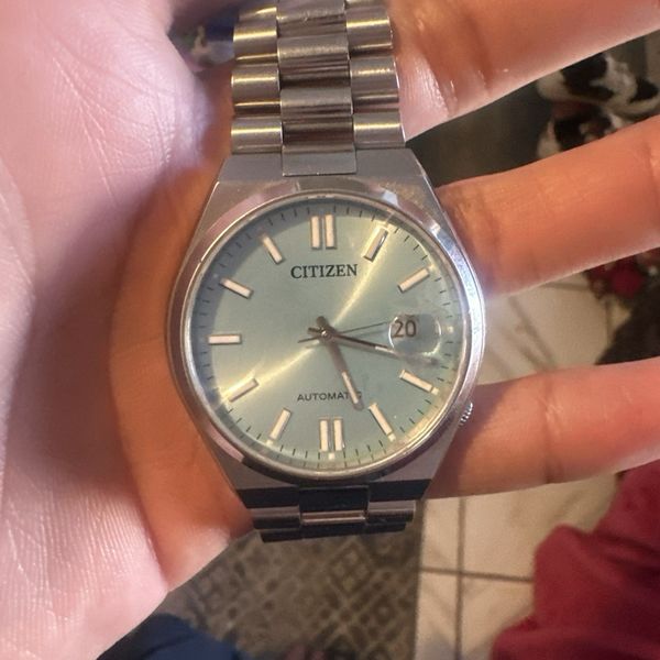 Citizen Tsuyosa Automatic Ice Blue Dial Watch NJ0200-50L | WatchCharts ...