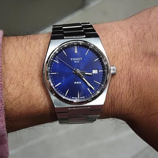 [WTS] Tissot PRX 35mm Dark Blue Quartz | WatchCharts Marketplace