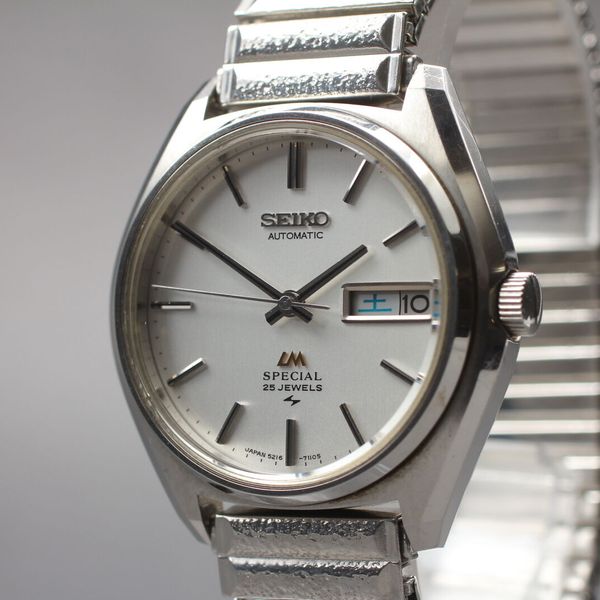 Vintage [N MINT] SEIKO LORD MATIC SPECIAL 5216-7000 25J AT Watch From JAPAN Y508 | WatchCharts ...