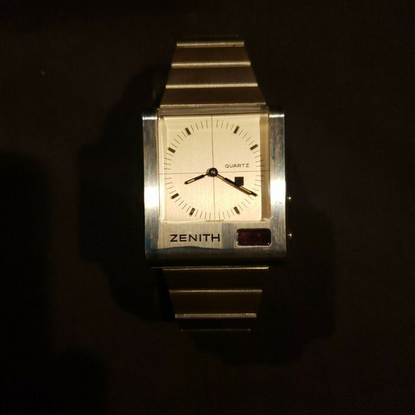 RETRO VINTAGE ZENITH TIME COMMAND FUTUR (NIB), DIGITAL/ANALOG/LED ...