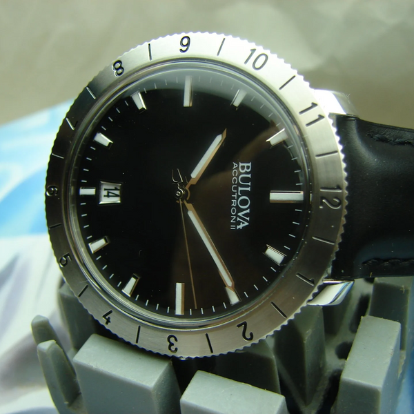 For Sale BULOVA MOONVIEW Accutron II classic black | WatchCharts ...