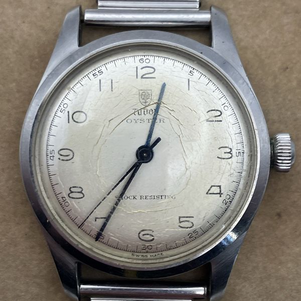 Tudor Oyster Vintage Manual Hand Wind Gents Stainless Steel Watch ...