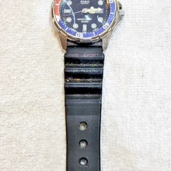 Men's JAPAN Vintage 1986 Watch CASIO (394) MD-502 Water Resistant ...