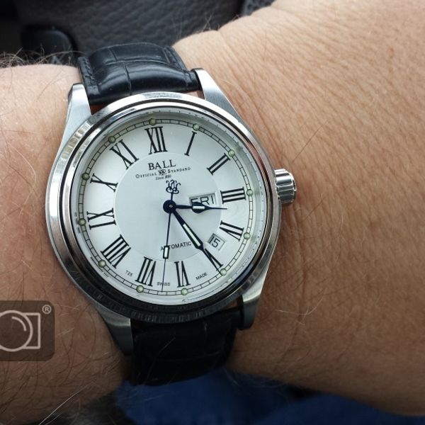 FS: Ball Trainmaster Roman with Ball Crocodile Strap & Buckle ...