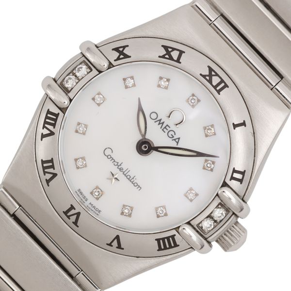 Omega OMEGA Constellation Shell Quartz Ladies Watch [Used ...