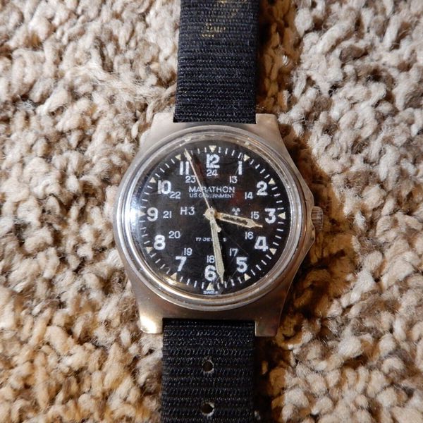 Vintage Marathon GG-W-113 Military Watch Hand Winding. A | WatchCharts ...
