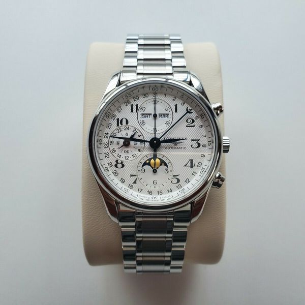 Longines Master Collection Automatic Chronograph Men's Watch L26734786 ...