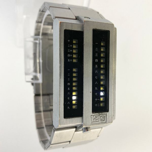 TOKYO FLASH LED Watch Japan Twelve 5-9 L JDM Steel square digital ...