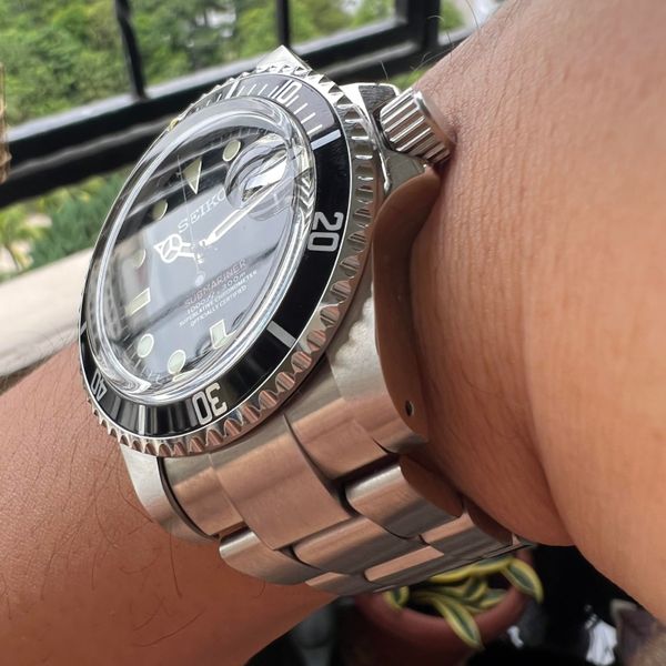 [WTS] Seiko Red Text “Submariner” Mod” | WatchCharts