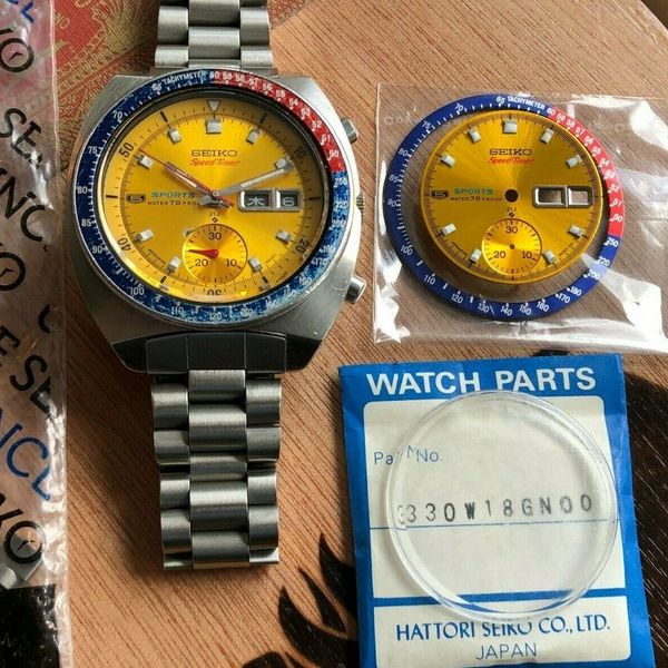 Seiko 6139 6000 Speedtimer Proof Vintage Automatic Chronograph before ...
