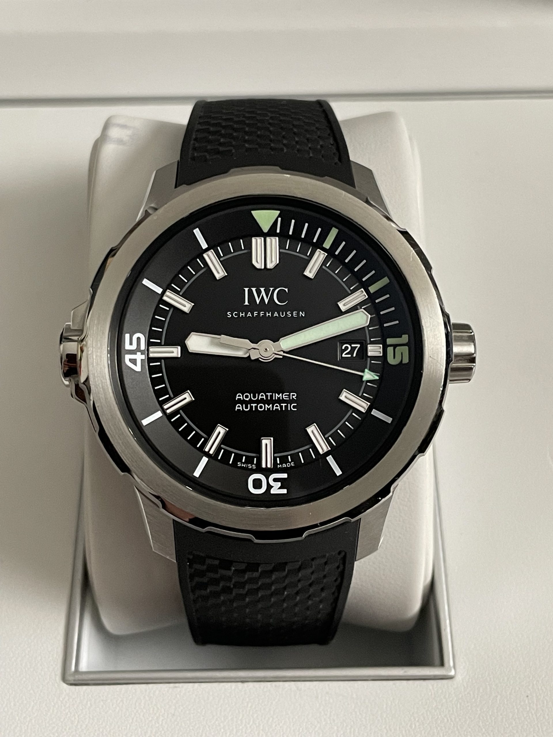 FS: IWC Aquatimer 42mm Steel Dive Watch – IW329001 – 2018 Full Set ...