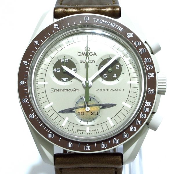 [New] [Used] OMEGA Bioceramic Moonswatch Wristwatch OMEGA×SWATCH ...