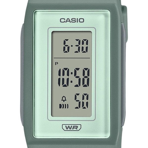 Casio POP Digital Green Alarm Backlight Calendar Quartz LF-10WH-3 ...