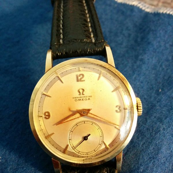 Vintage Omega Chronometre 14k Gold 30T2 RG | WatchCharts Marketplace