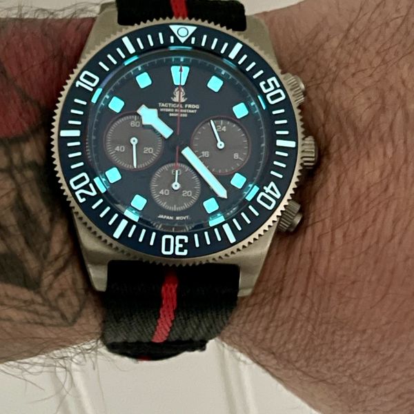 Tactical Frog Titanium FX Solar Chronograph | WatchCharts Marketplace