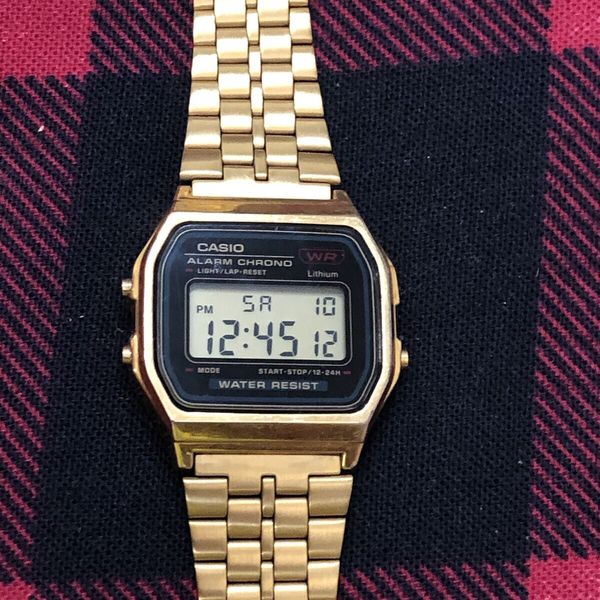 Vintage Casio A159WGE (593) JAPAN Watch | WatchCharts Marketplace