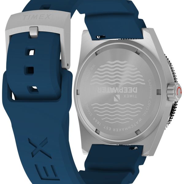 Timex Blue Mens Analogue Watch Deep Water Reef TW2W74600 | WatchCharts ...