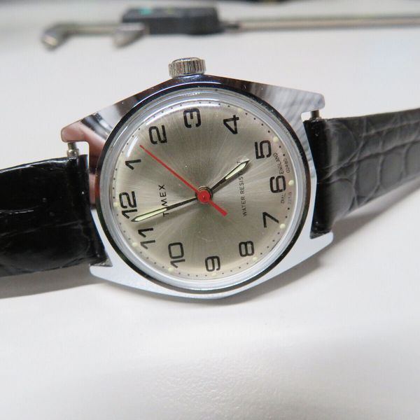 Timex Sprite 1980 22519 02480 mens mechanical hand wind wrist watch ...