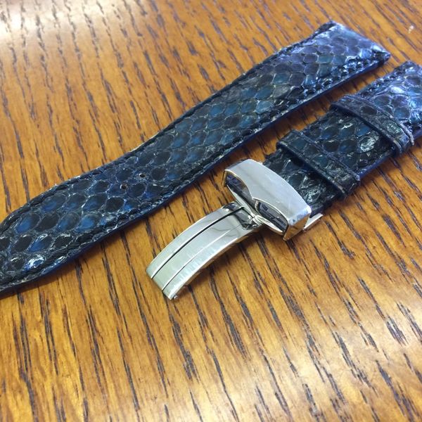 Seiko Galante 24mm Snake skin strap, Deployment clasp | WatchCharts ...