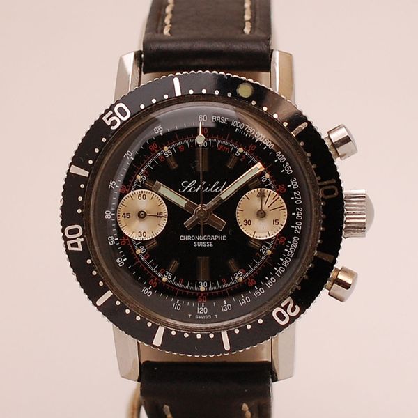 Extremely Rare Vintage Schild Diver Chronograph Gents Watch | WatchCharts