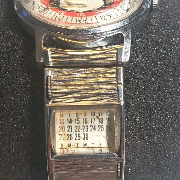 Rare Vintage Timex Bullseye Sprite Wind Up Wristwatch 231702472- Runs ...