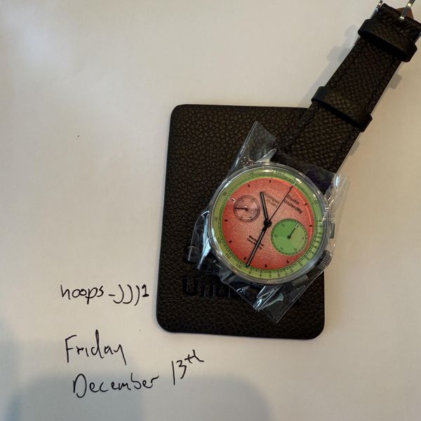 [WTS] Studio Underdog Series 1 Chronograph watermelon - Unworn - Box ...