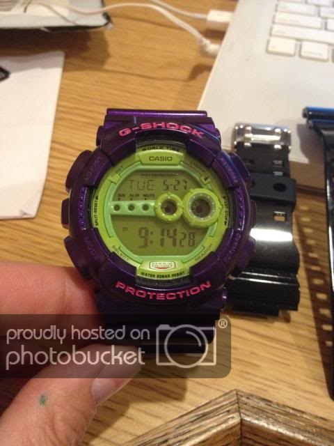 Casio G-shock GD-100 Hulk mod | WatchCharts