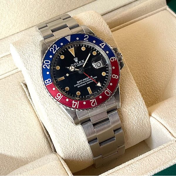ROLEX GMT-MASTER 1675 Pepsi (Preowned) | WatchCharts Marketplace