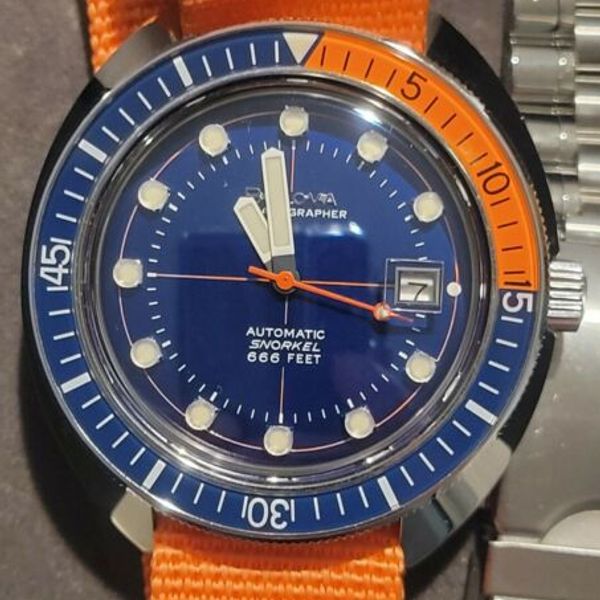 MiNT Bulova 96B321 Oceanographer Devil Diver Men's Stainless Steel 44mm ...