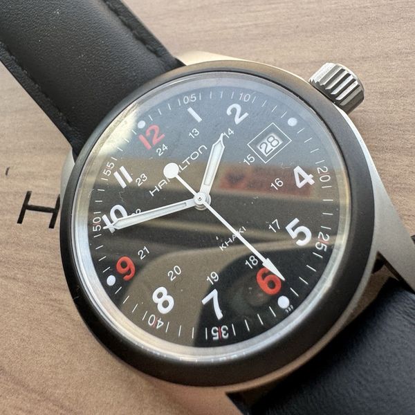 Hamilton Khaki Swiss Made Field Watch Quartz Reference H68421333 ...