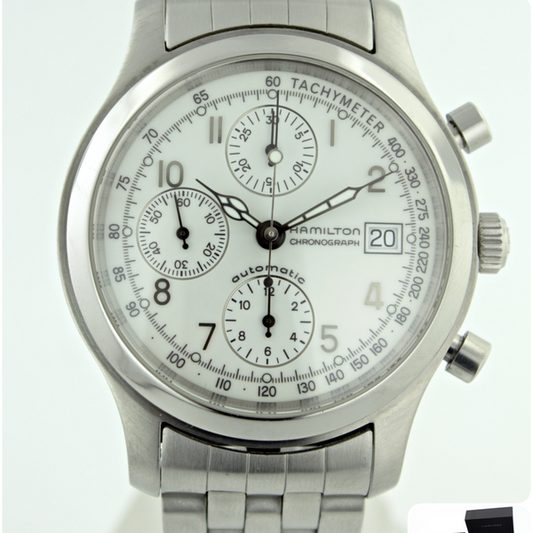 Hamilton Khaki Field 3828 Automatic Chronograph Men's Watch ...