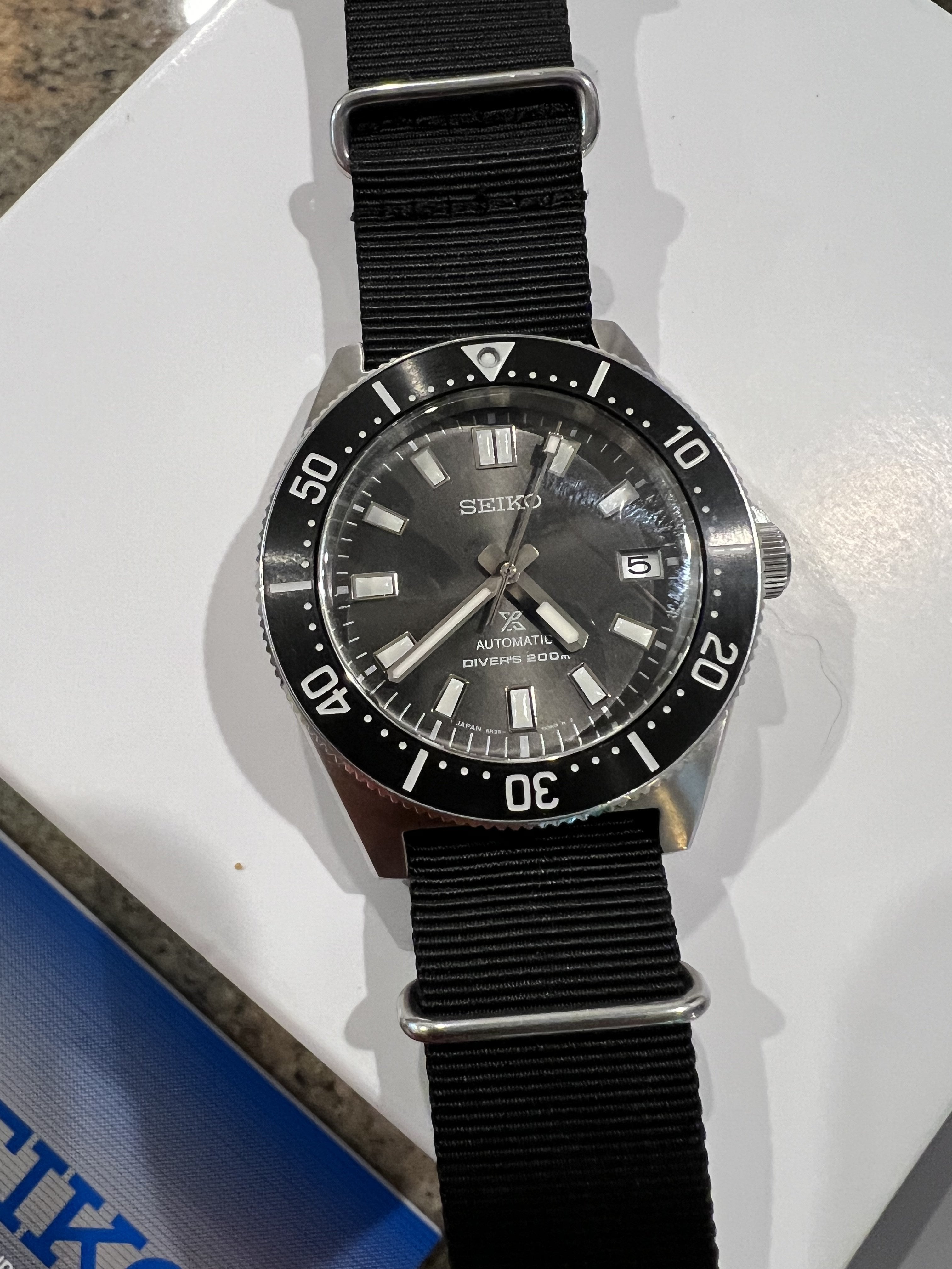 FSOT: Seiko Prospex SPB143J on NATO with boxes and papers | WatchCharts ...