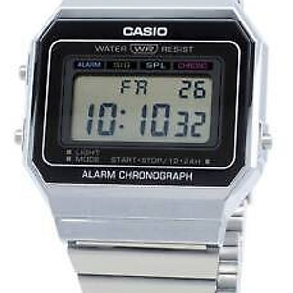 Casio Youth Digital A700W-1A A700W-1 Alarm Quartz Men's Watch ...