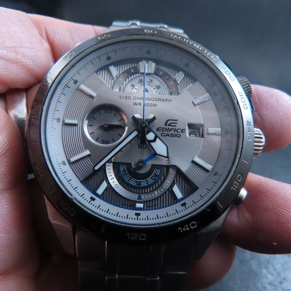 EFR-520 Casio Edifice Chronograph Quartz Men Watch | WatchCharts Marketplace