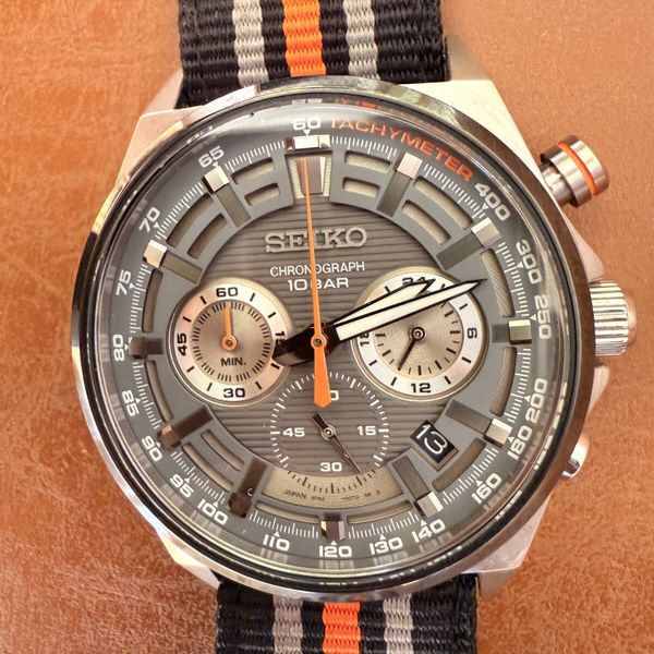 Seiko Race Craft Chronograph Quartz (SSB403) Excellent Condition + New ...