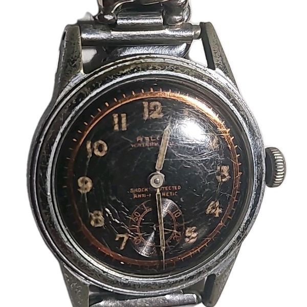 Vintage 1940s WWII RALCO Movado Military Mens Watch Swiss Made ...