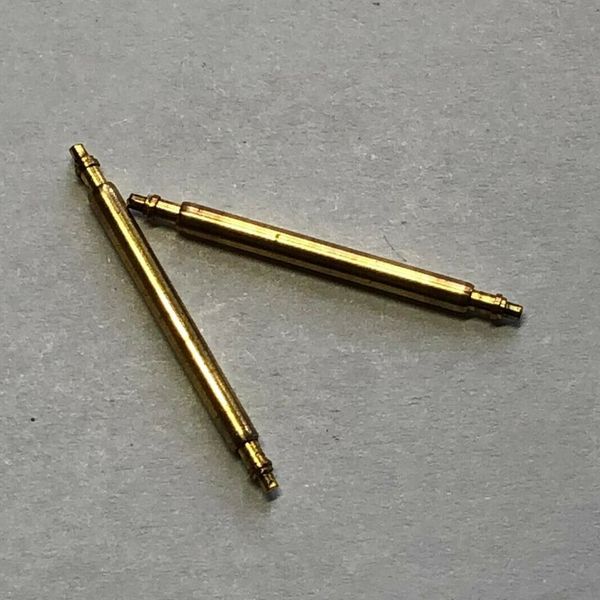 Gold Rolex Spring Bars lightly used from 18238 | WatchCharts Marketplace
