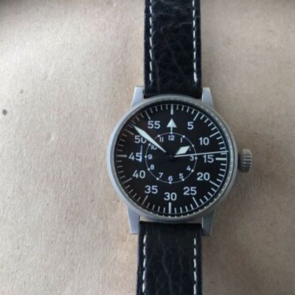 Laco Pilot Aviator Watch, ETA Mechanical Movement, Model FL23883 ...