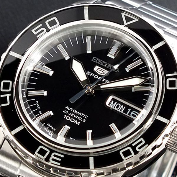 Seiko SEIKO 5 SPORTS Reverse Import Automatic Winding Made in Japan ...