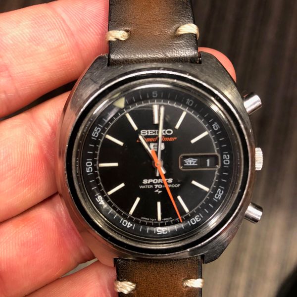 1971 Seiko 7017-6010 Speed Timer Flyback Chrono (Proof) Daini | WatchCharts