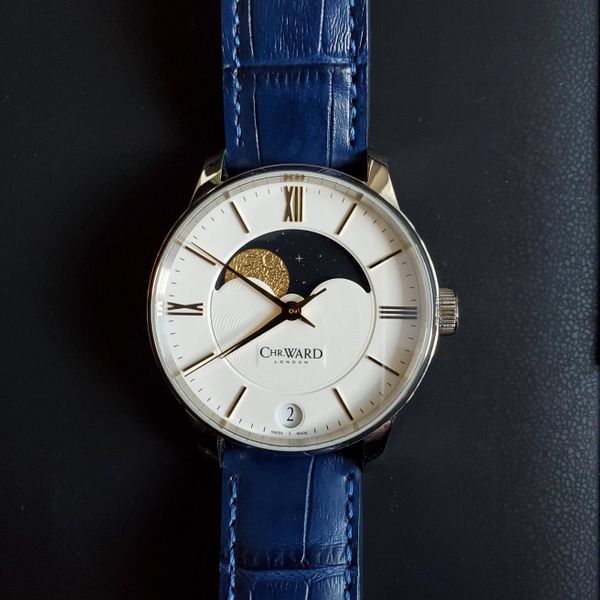 [WTS] Christopher Ward C9 Moonphase (White) | WatchCharts Marketplace