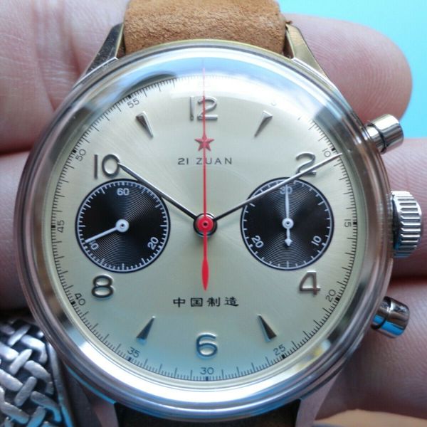 Seagull 1963 Chronograph watch Men's Hand Wind ST1901 movement ...