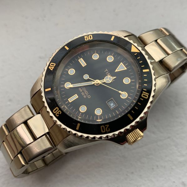 FS: Timex Submariner Gold Tone T29771 | WatchCharts Marketplace