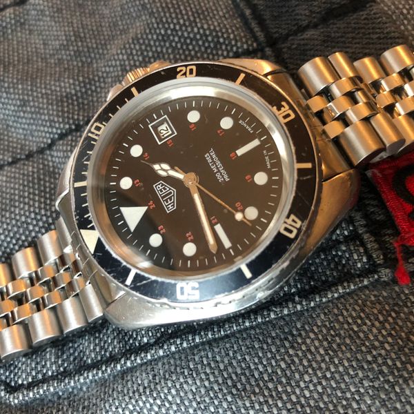 FS: Heuer 844 Monnin SURVIVOR MKI Serviced Cathedral hands, Made in ...
