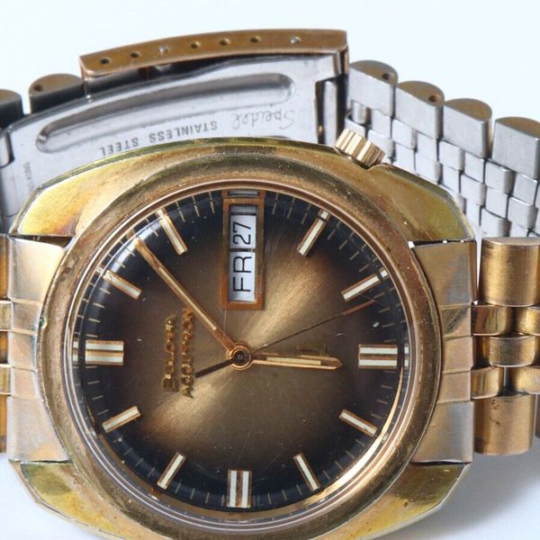 1973 Men's Vintage Bulova Accutron N3 Day Date Wristwatch | WatchCharts ...