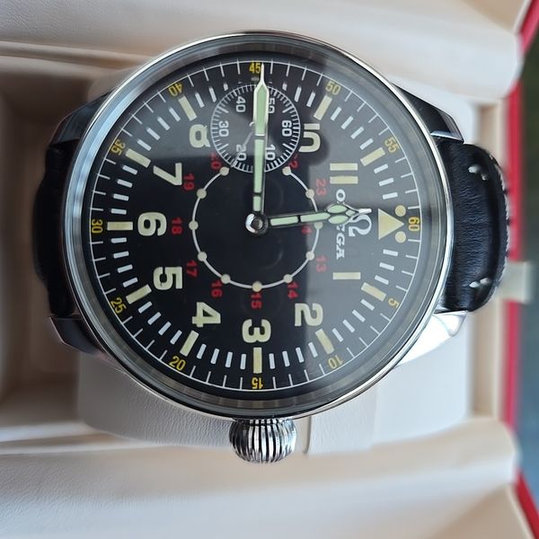 Omega mens military watch - marriage watch 48mm | WatchCharts Marketplace