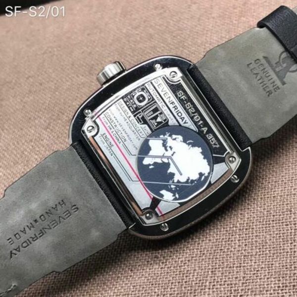 SevenFriday 47MM PVD Coating Japan Miyota Movement Automatic Watch S201 ...